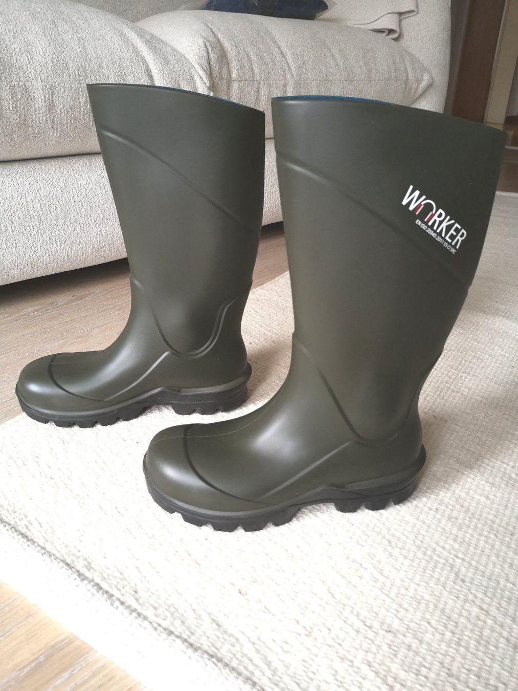 LANDI WORKER Gummistiefel mit Stahlkappe Gr. 40 NEU (Neu (gemäss ...