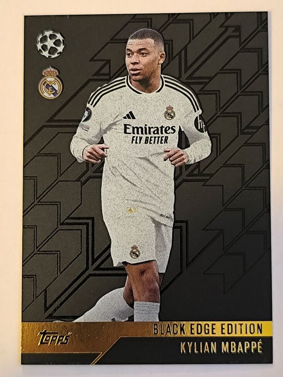 Topps Match Attax 24/25 - Black Edge -Kylian Mbappé - BE7 | Kaufen auf ...