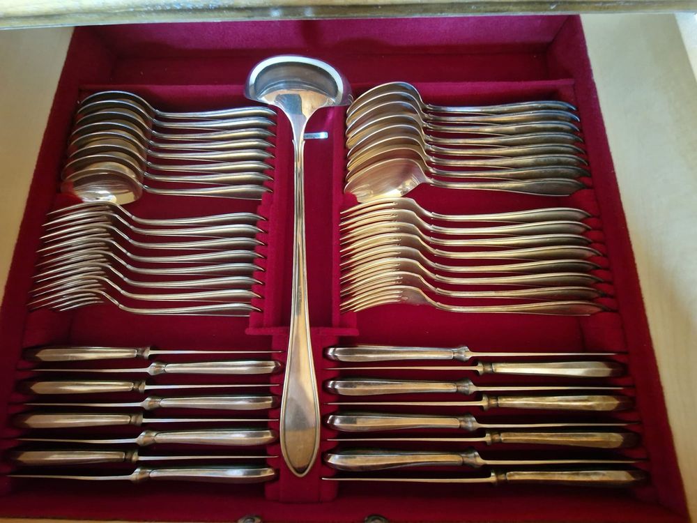 Silberbesteck 72-teilig (Gebraucht) in Nussbaumen AG für CHF 140 – nur Abholung auf Ricardo kaufen