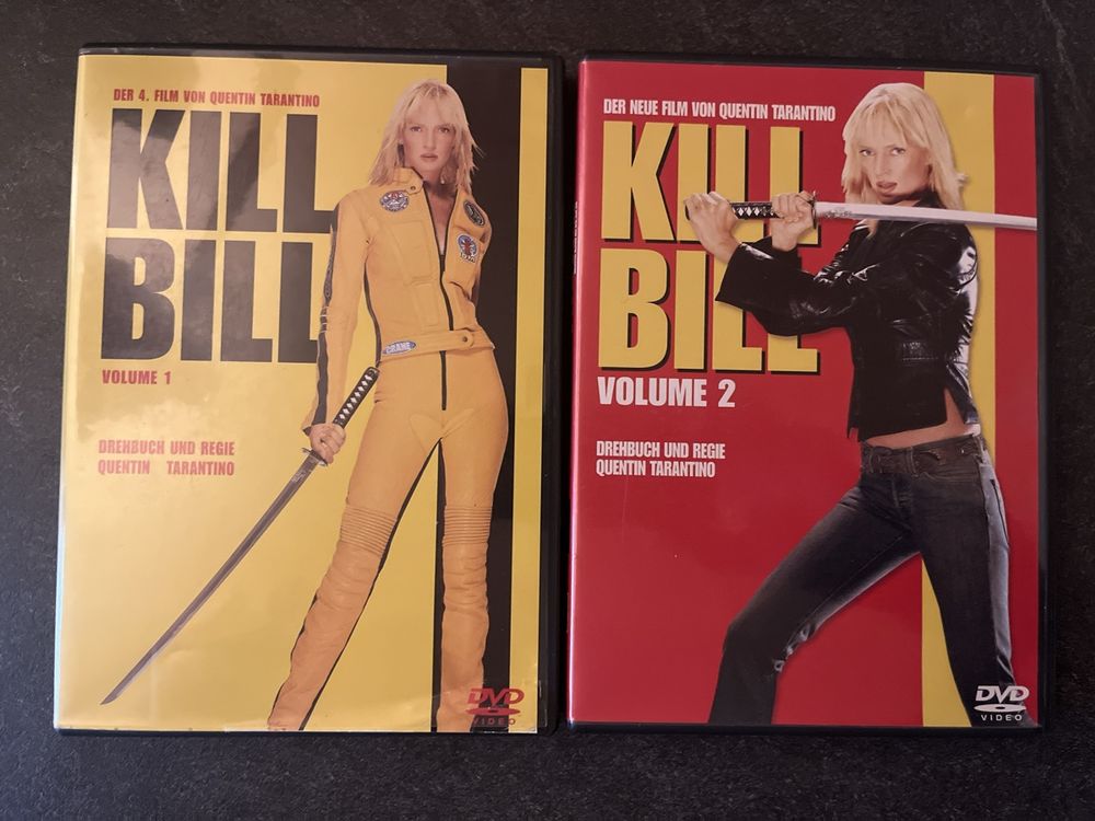 Kill Bill - Volume 1 und 2 (DVD) (Gebraucht) in Oberdorf SO für CHF 0.8 – mit Lieferung auf ...