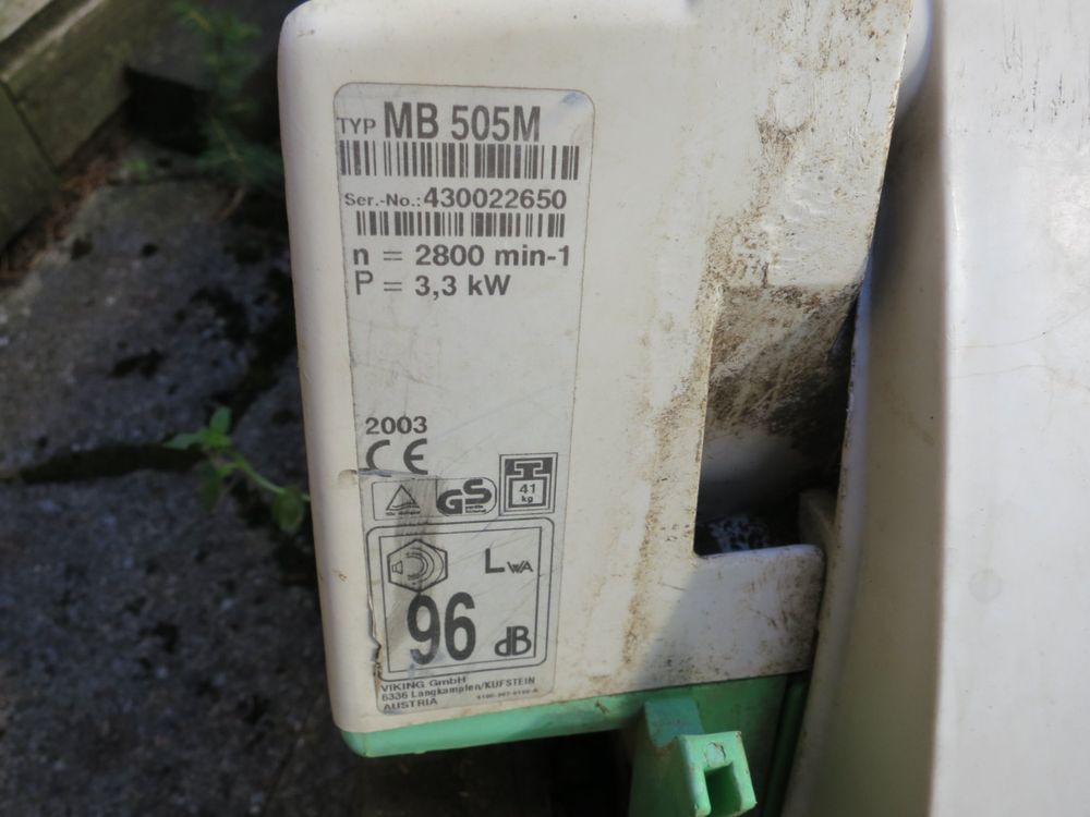 RASENMÄHER VIKING MB 505 DEFEKT | Kaufen auf Ricardo