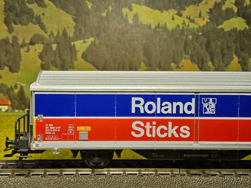 Märklin 84735.0 _ SBB Schiebewandwagen Hbis Roland Zwieback (Gebraucht ...