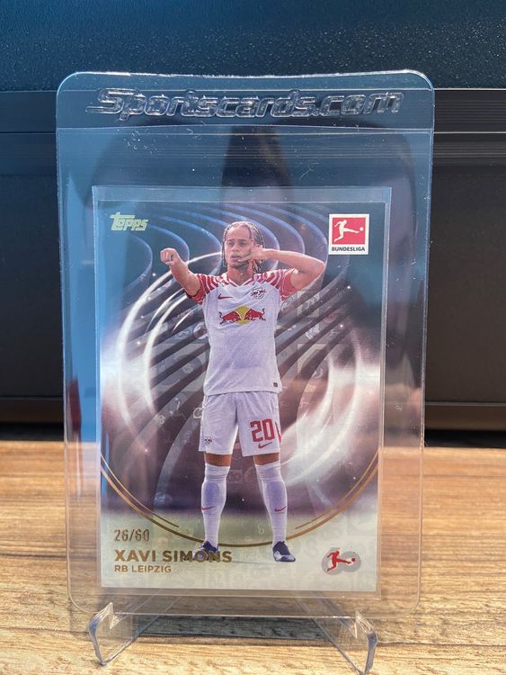 Xavi Simons 26/60 Topps Bundesliga 60 Years Celebration (Gebraucht) in ...