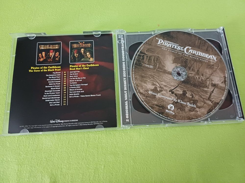 2 CD Pirates OF The Caribbean Soundtrack (Gebraucht) in Aarberg für CHF ...