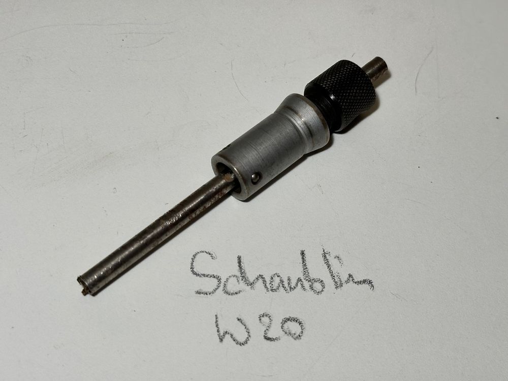Spannzangenanschlag Schaublin W20 Anschlag (Gebraucht) in Boswil für CHF 50 – mit Lieferung auf ...