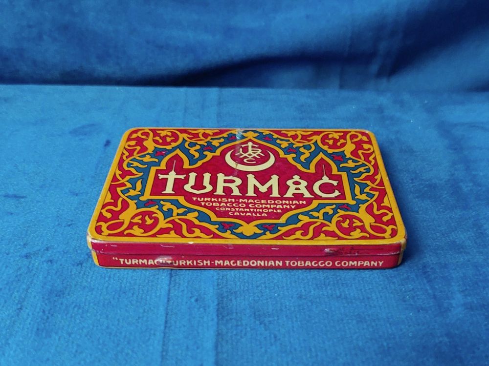 TURMAC * 10 ROUGE CIGARETTES, KLEINE BLECHSCHACHTEL (Gebraucht) in ...