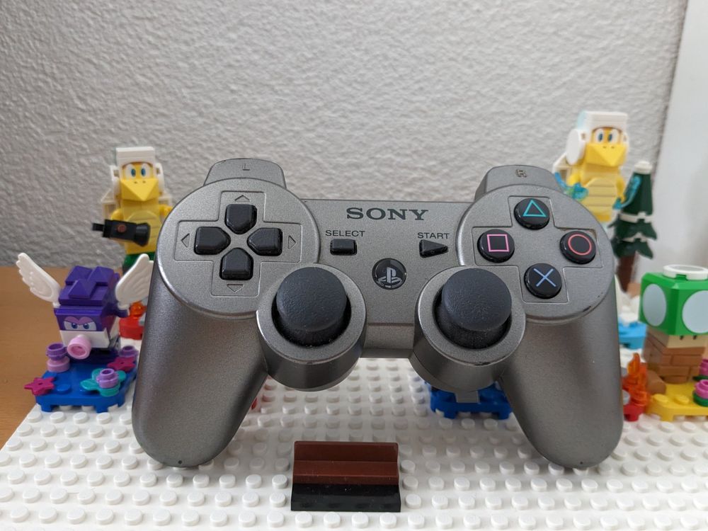 PS3 Dual Shock 3 Sixaxis Controller Playstation 3 SILBER | Kaufen auf ...