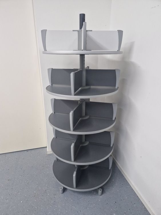 moll Rotafile Drehgestell für Ordner,Karussellregal 5 Etagen (Gebraucht ...