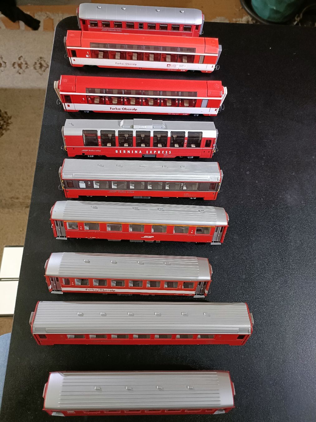 9 RhB, FO Wagen BEMO, D+R, STL Spur H0m (Gebraucht) in Mesocco für CHF ...