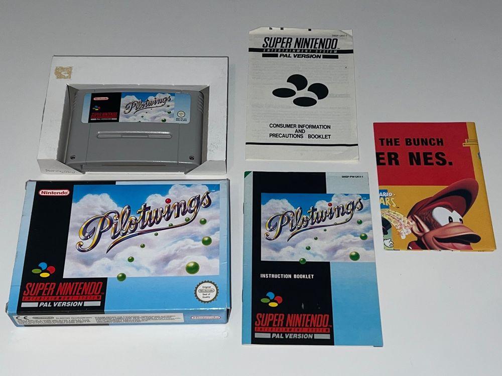 Super Nintendo (SNES) Spiel - Pilotwings (OVP) | Kaufen auf Ricardo