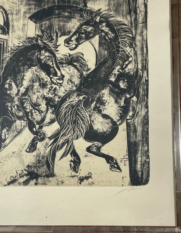 Hans Erni (1909-2015) Lithographie Handsigniert | Kaufen auf Ricardo