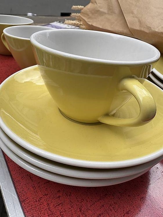 Rössler Tassen, Unterteller, Dessertteller - 3-er Set (Gebraucht) in St ...
