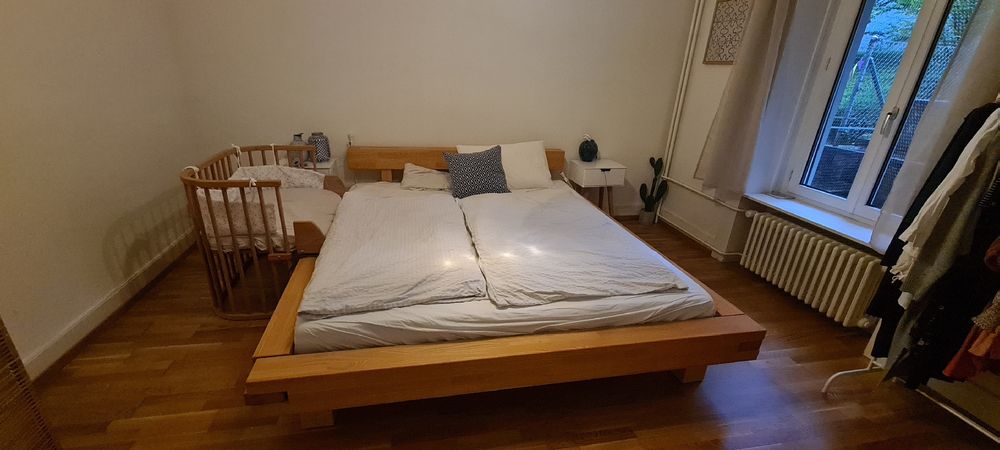 Holzbett 180x200 (Gebraucht) in Zürich für CHF 240 – nur Abholung auf ...