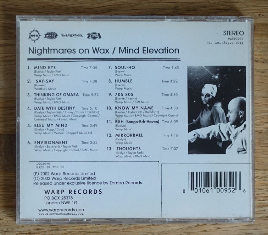 Nightmares On Wax – Mind Elevation - F21 (Gebraucht) in Sessa für CHF 1.95 – mit Lieferung auf ...
