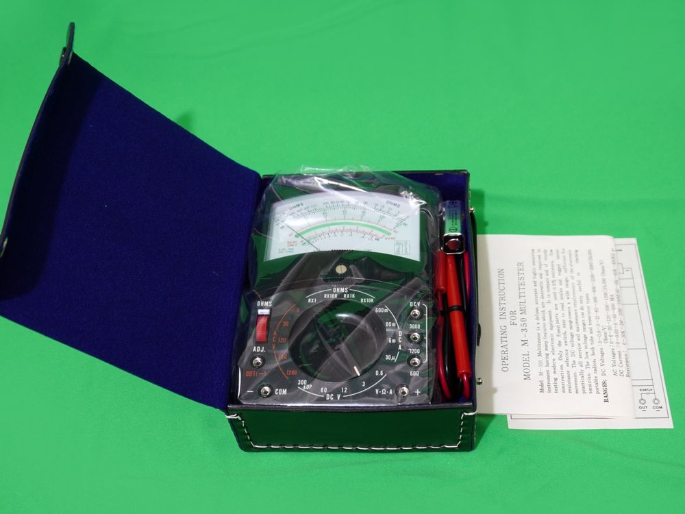 Analog Multimeter für Nostalgiker (NEU) (Neu und originalverpackt) in ...