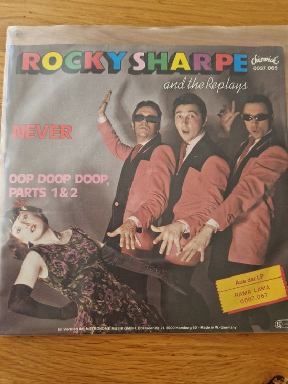 Vinyl Single - Rocky Sharpe - Never (Gebraucht) in Sursee für CHF 3 ...