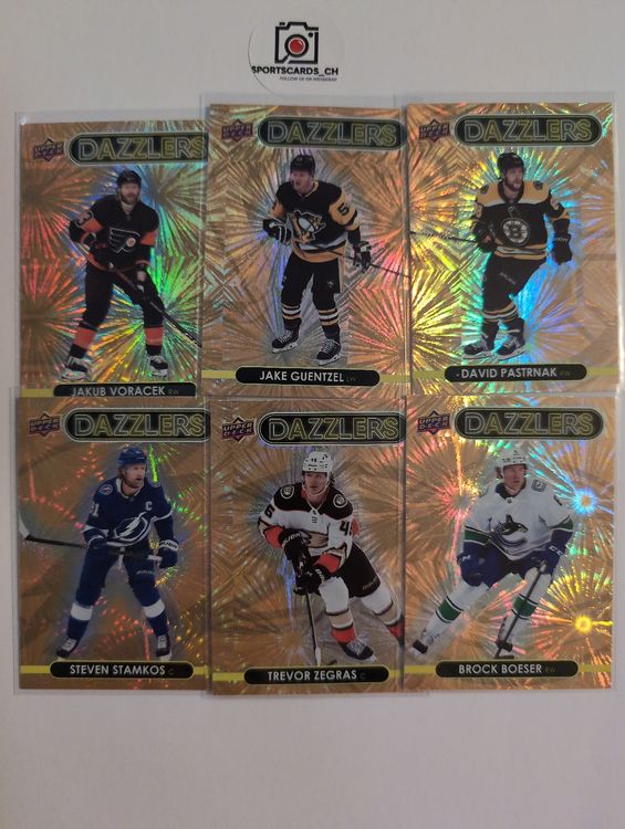 Lot 6 Cartes Dazzlers NHL neuves 🔥 (D'occasion) à Grimisuat pour CHF 5 ...