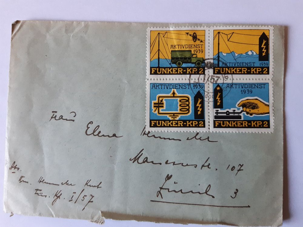 Feldpostbrief Funker-Kp. 2 | Kaufen auf Ricardo