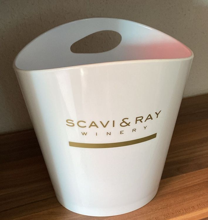 SCAVI & RAY Einzelflaschenkühler Milan weiß (Neu und originalverpackt ...