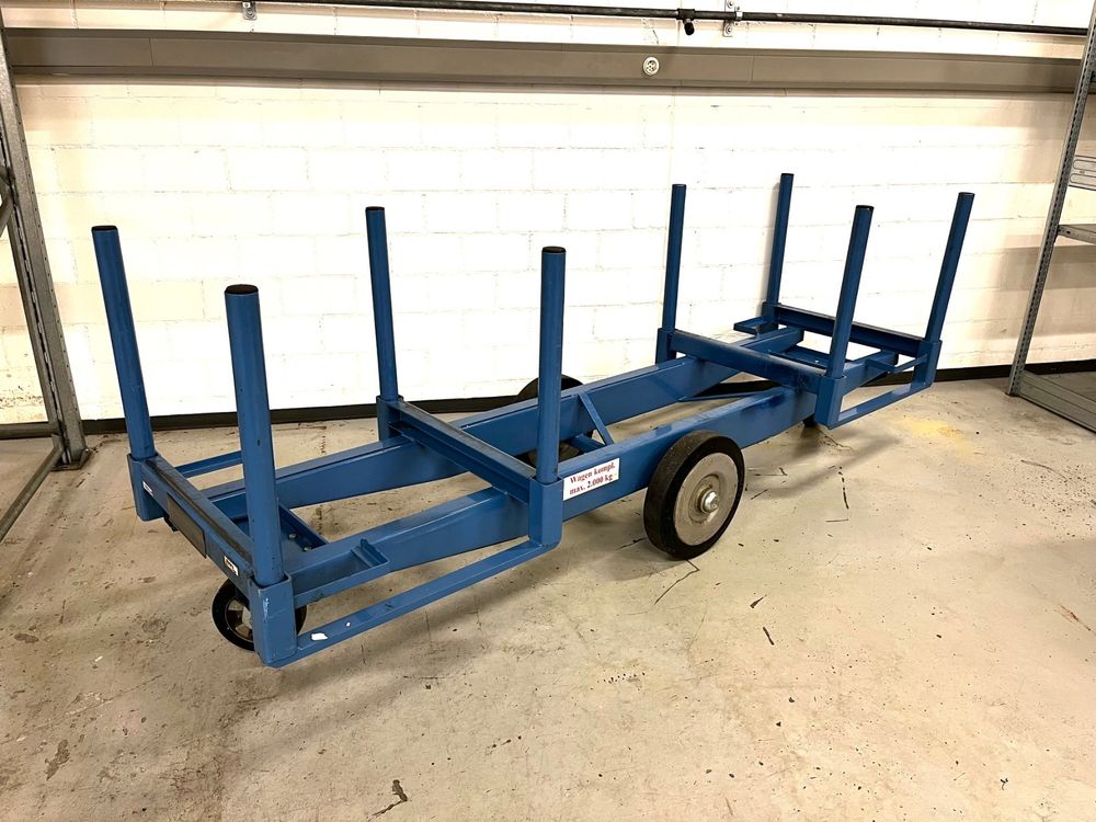 Langmaterialwagen FETRA /für Stangenmaterial / Materialwagen (Gebraucht ...