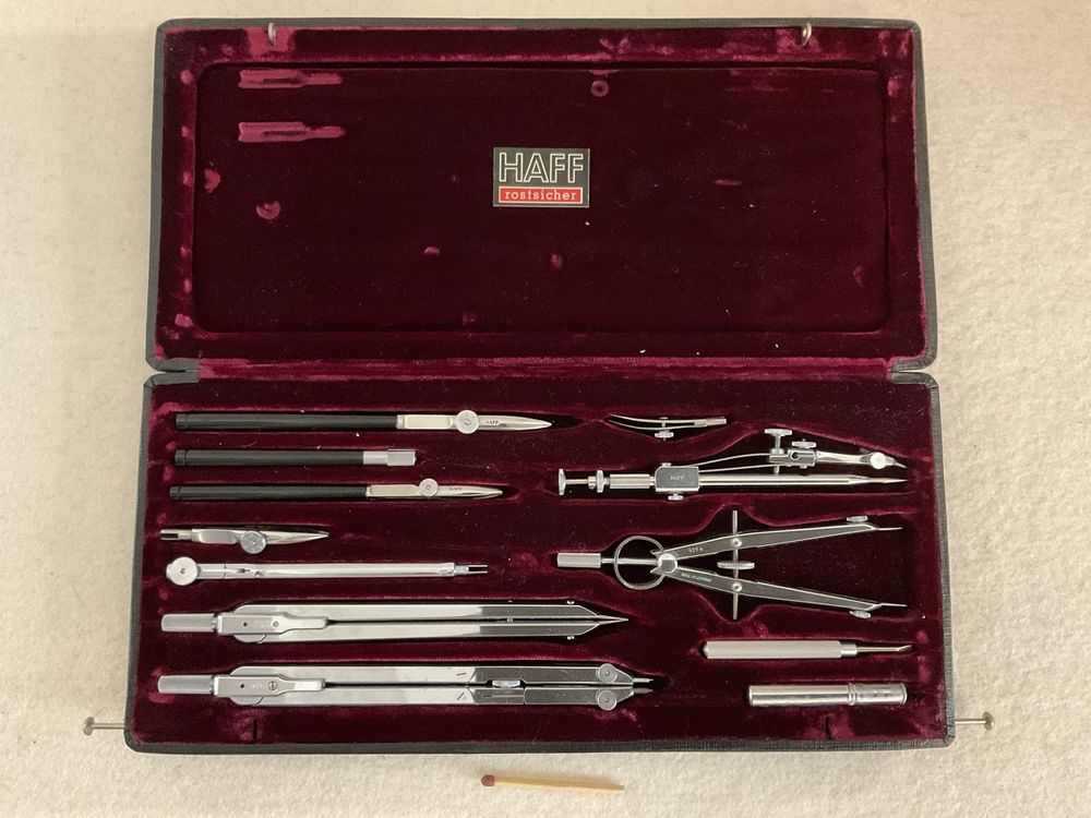 technisches Zeichenset Präzision Spezial PS VII, Marke HAFF (Gebraucht) in Zürich für CHF 71 ...