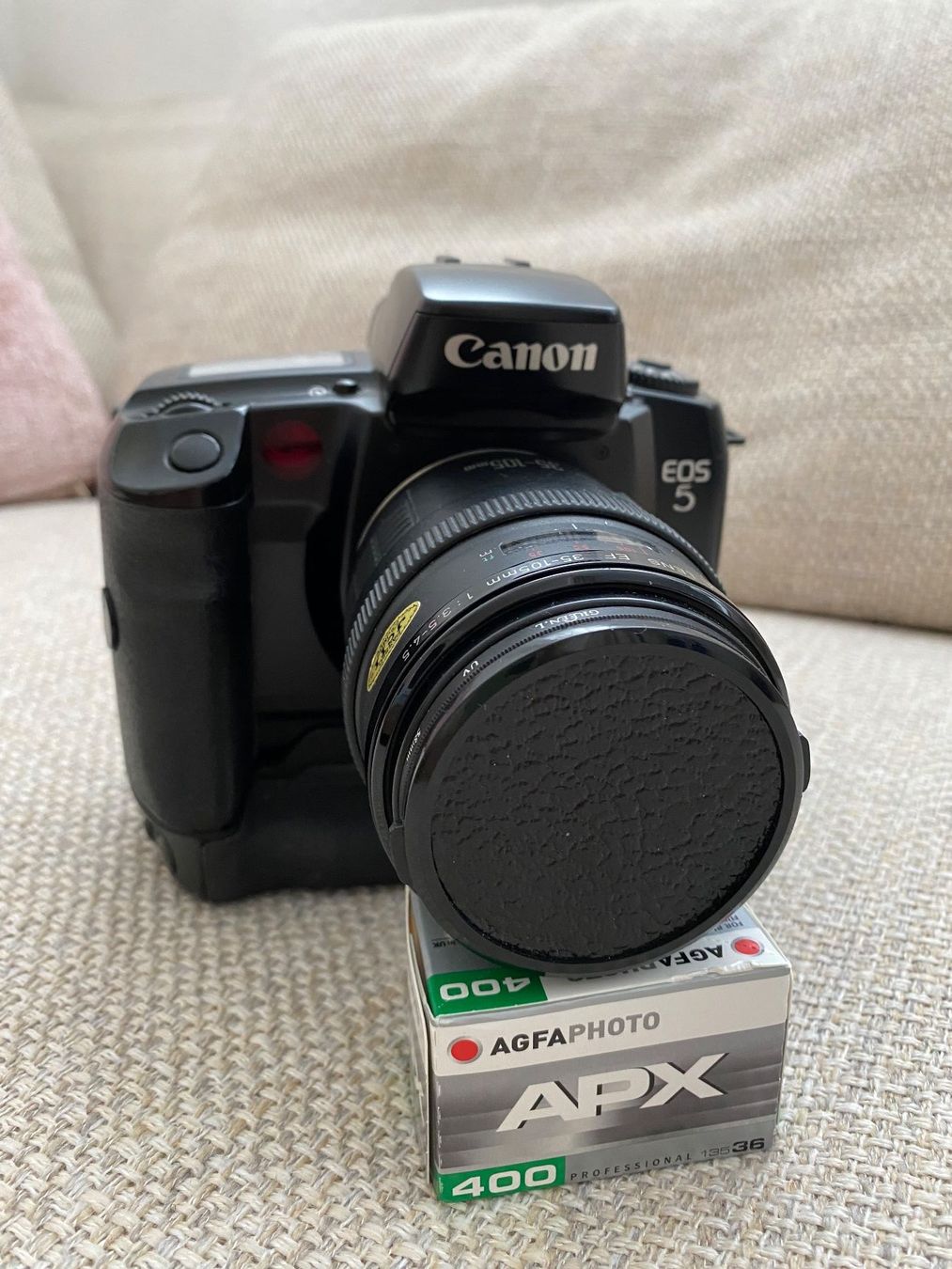 Canon EOS 5 + Objectif Canon EF 35–105 mm f/3.5–4.5 (D'occasion) à ...