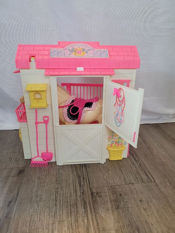 Barbie Pferd Leckermaul und Stall Set | Kaufen auf Ricardo