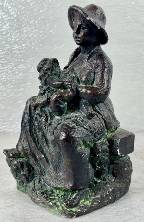 Austin Prod. Skulptur "Mutter mit Kind" Bronze Optik (D'occasion) à ...