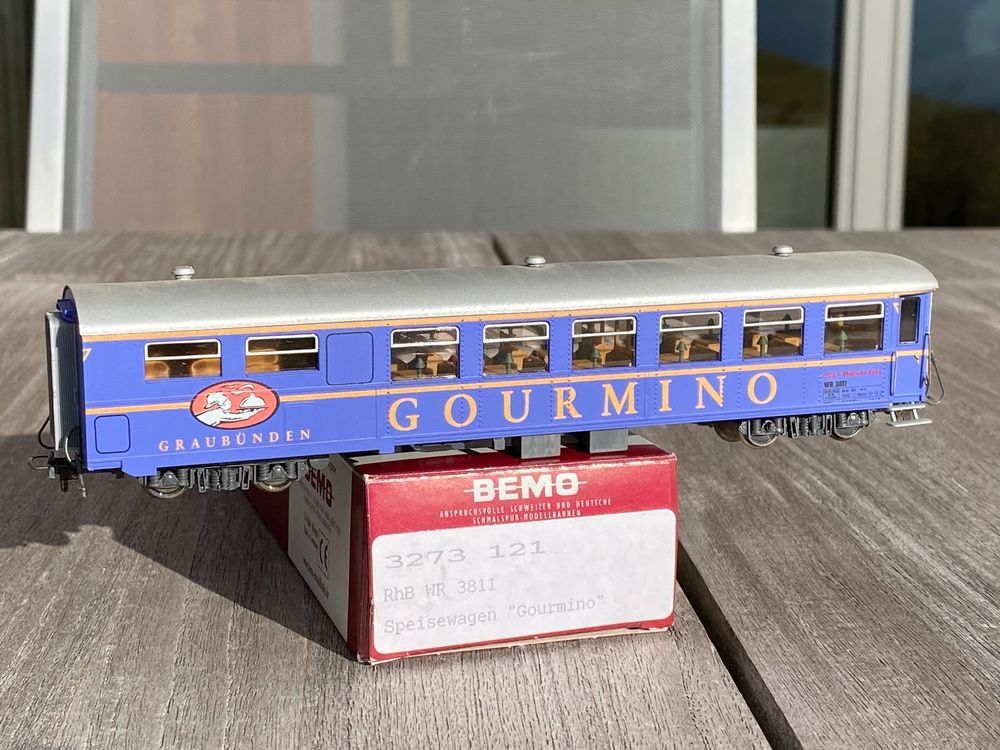 RhB Bemo H0m WR 3811 Speisewagen Gourmino | Kaufen auf Ricardo
