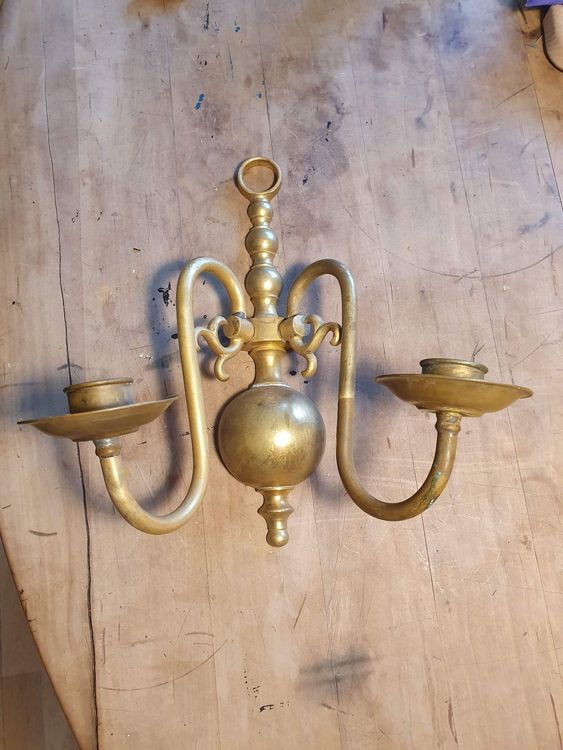 Kerzenhalter Messing | Kaufen auf Ricardo