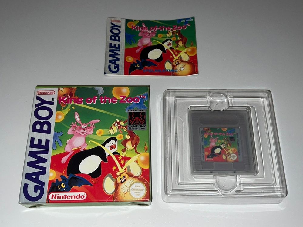Nintendo Game Boy Classic (GB) Spiel - King of the Zoo (OVP) (Gebraucht ...