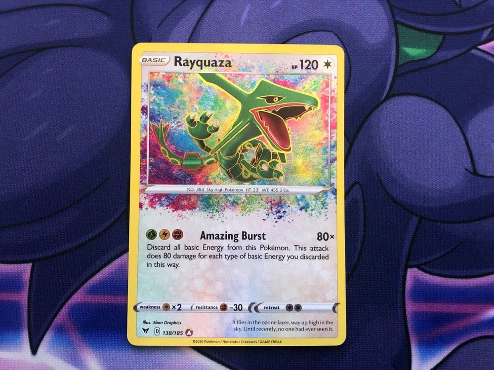 Pokemon Rayquaza Amazing Rare Eng. (Neu (gemäss Beschreibung)) in für ...