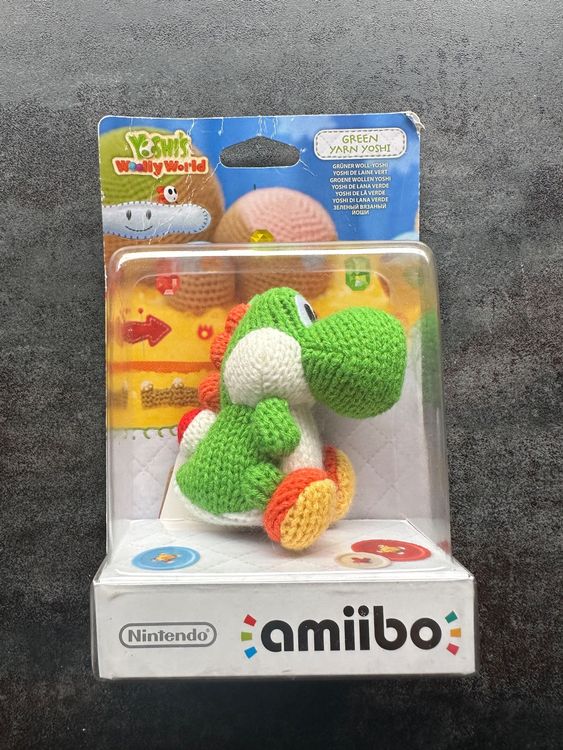 Amiibo Yoshi's Woolly World Green Yarn Yoshi Nintendo | Kaufen auf Ricardo