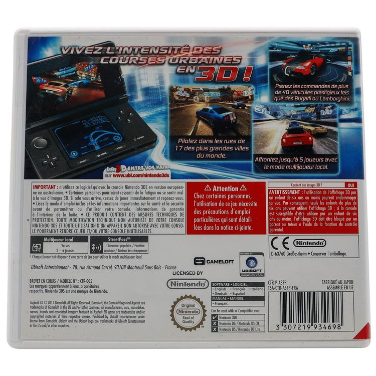 Asphalt 3D - 3DS (Gebraucht) in Paudex für CHF 6.9 – mit Lieferung auf ...