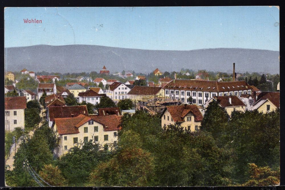 Wohlen ( AG ) Luftbild 1919 (Gebraucht) in Aarau für CHF 5 – mit ...