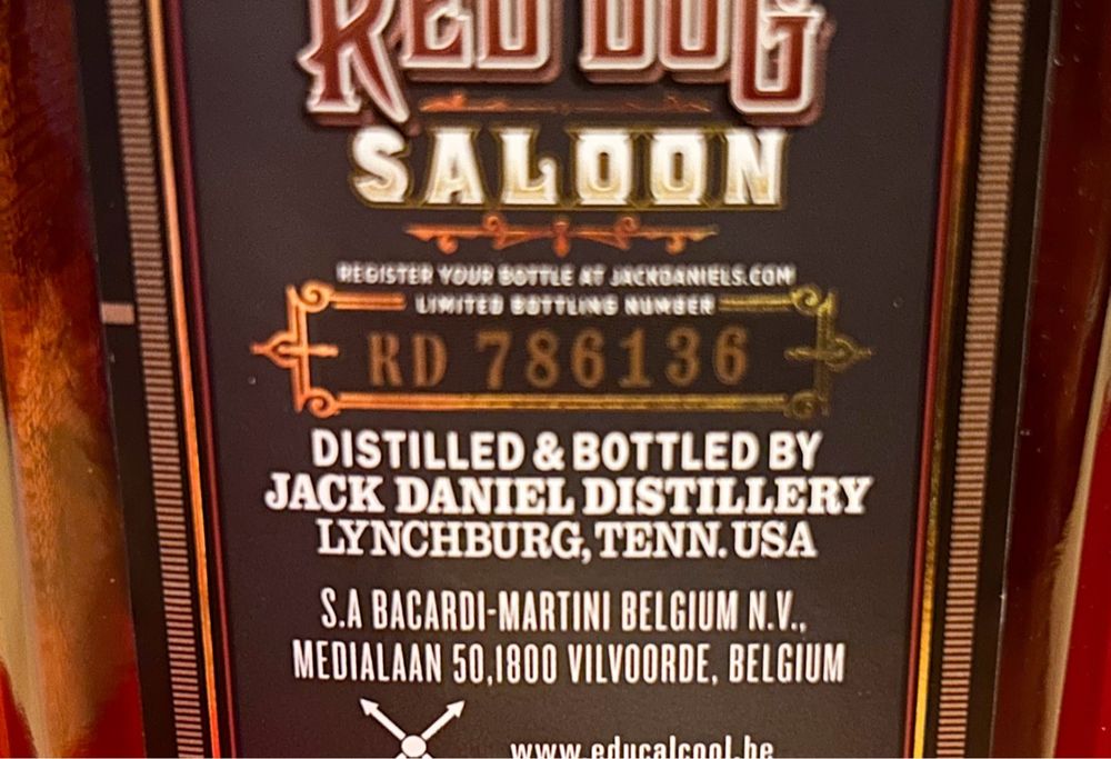Jack Daniels, Red Dog Saloon, Limitiert (Neu (gemäss Beschreibung)) in ...