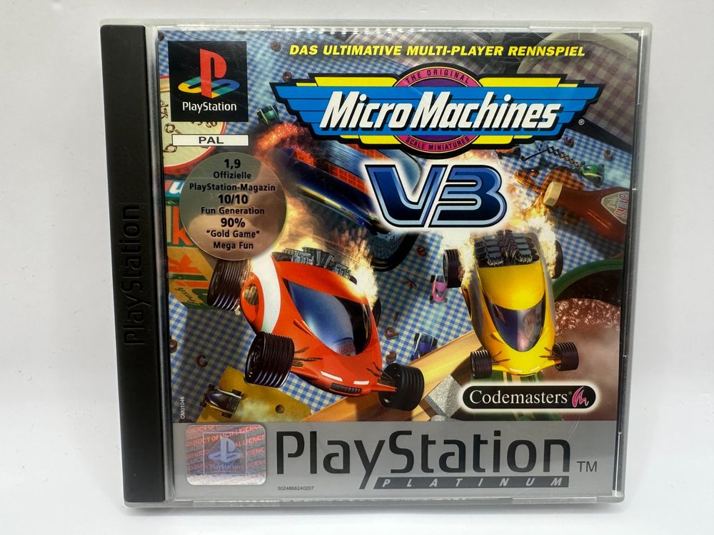 Ps 1, Micro Machines V3 | Kaufen auf Ricardo