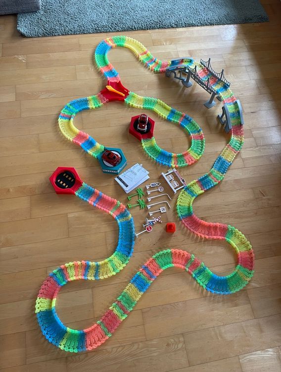 Magic Traxx Bahn Mega Set mit Brücke (Gebraucht) in Niederwil AG für ...