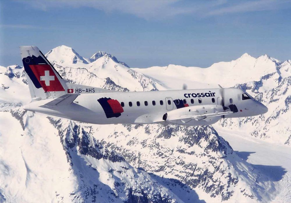 3 versch. PRESSEFOTOS der CROSSAIR - selten (Gebraucht) in Winterthur ...