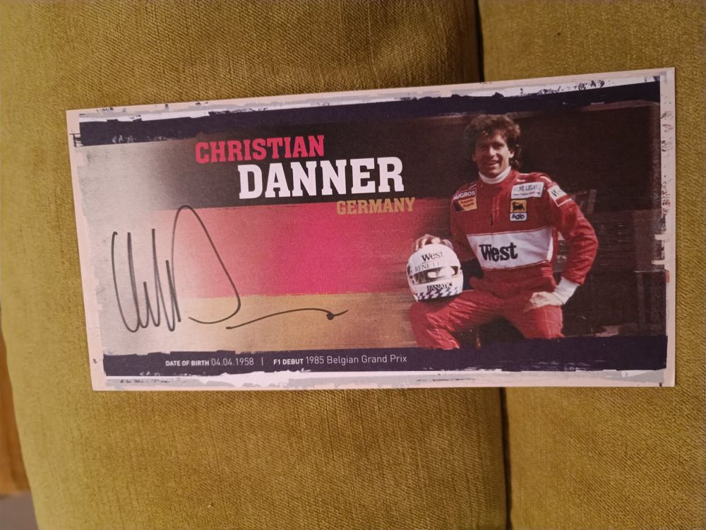 Christian Danner - Formel 1 | Kaufen auf Ricardo