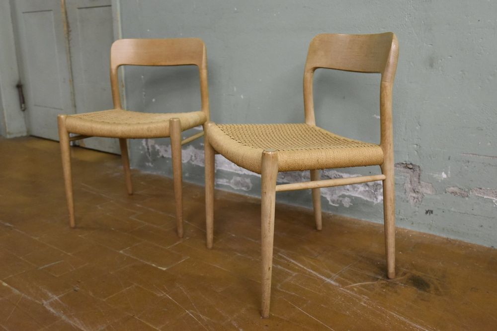 Dänische Stühle Model 75 von Niels O. Møller (Gebraucht) in ...