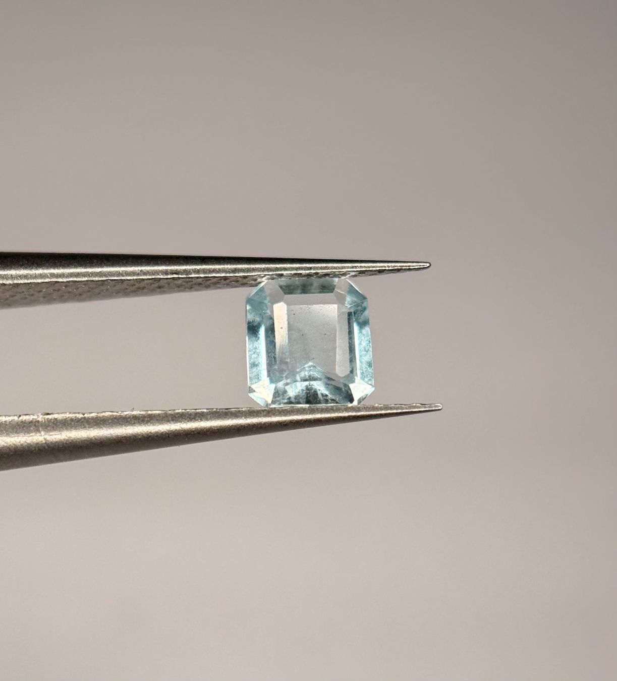 Nur ab 1 Fr. - 0.41 ct Aquamarin Edelstein - unbehandelt (Neu (gemäss ...