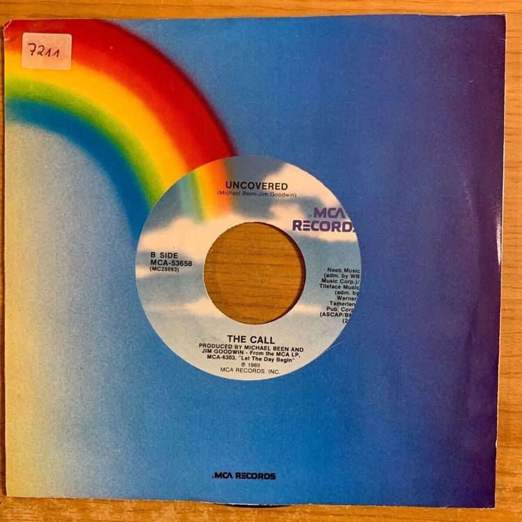 Call - Let The Day Begin // 1. US-Press. 1989 - TOP (Gebraucht) in Gais ...