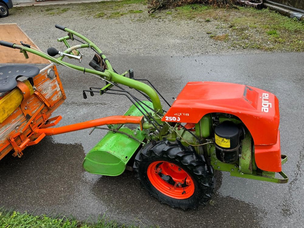 Einachser Agria 2500 Diesel Motor ink. Gartenfräse (Gebraucht) in Niederuzwil für CHF 1205 – nur ...