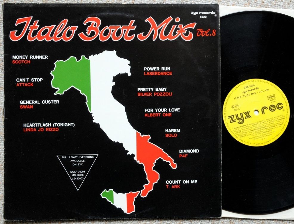 Italo Boot Mix Vol. 8 - Italo-Disco - LP ♪ GEWASCHEN ♪ (Gebraucht) in Unterseen für CHF 12.9 ...