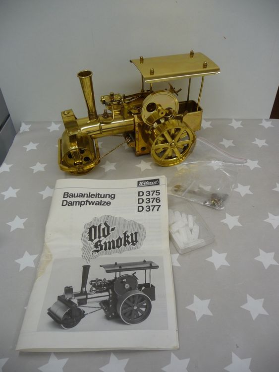 Dampfwalze Old-Smoky Wilesco D375 D376 D377 NICHT komplett (Defekt) in ...
