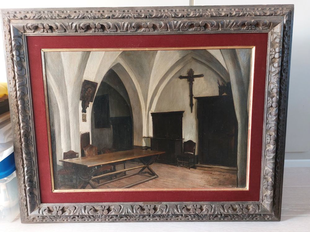 Gemälde in Oel von Joh. Victor Tobler (76x96cm inkl. Rahmen) | Kaufen ...