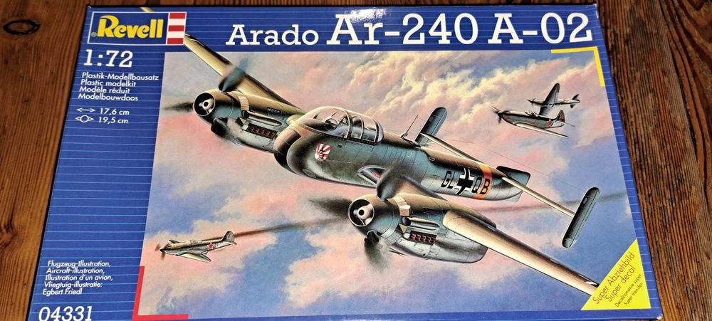 Arado Ar-240 A-02 1/72 revell 04331 | Kaufen auf Ricardo