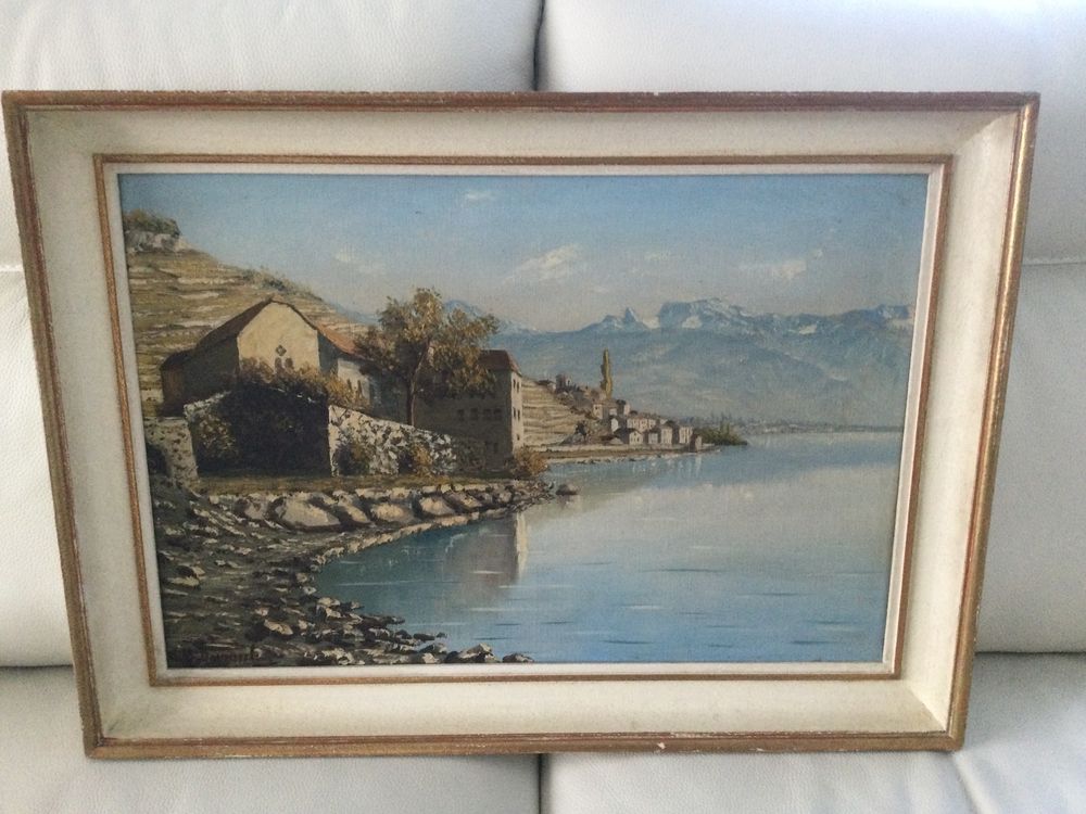 Tableau LAVAUX signé Devaud | Kaufen auf Ricardo