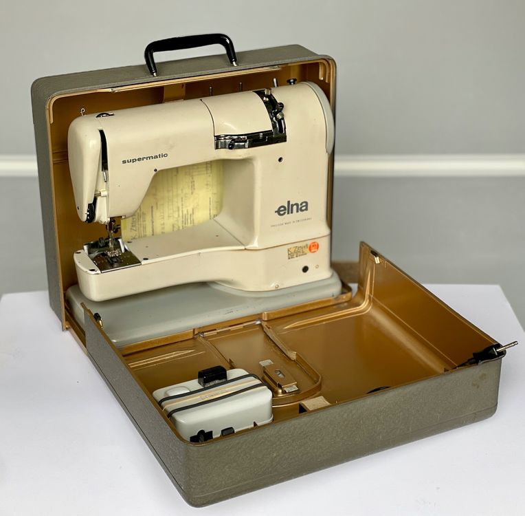 Nähmaschine ELNA Supermatic voll funktionsfähig (Gebraucht) in ...